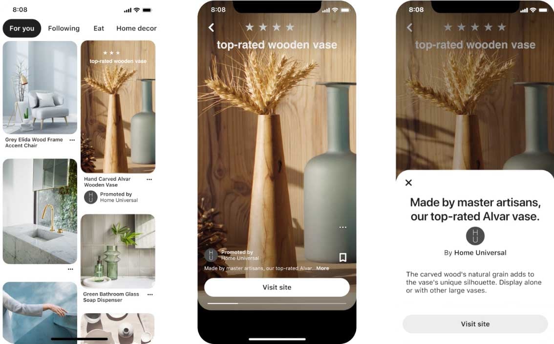 Idea Ads en Pinterest: cómo impulsar tus ventas con este formato