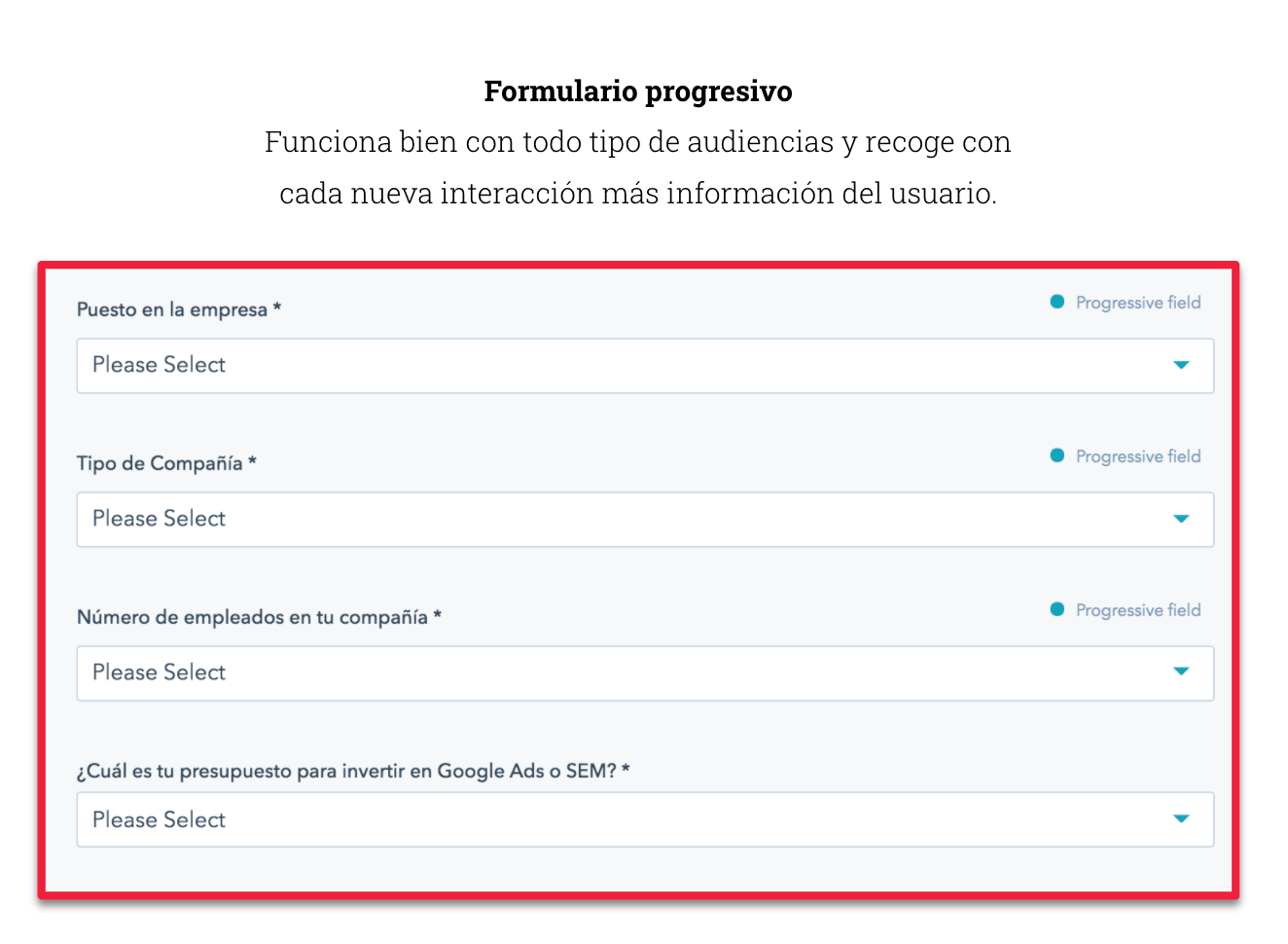 Inbound marketing: ¿cuándo usar formulario corto vs. formulario largo?