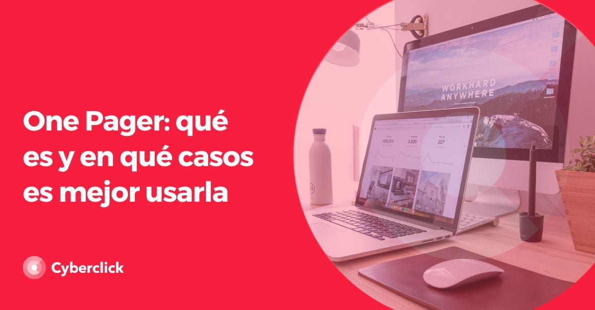 One Pager: qué es y en qué casos es mejor usarla