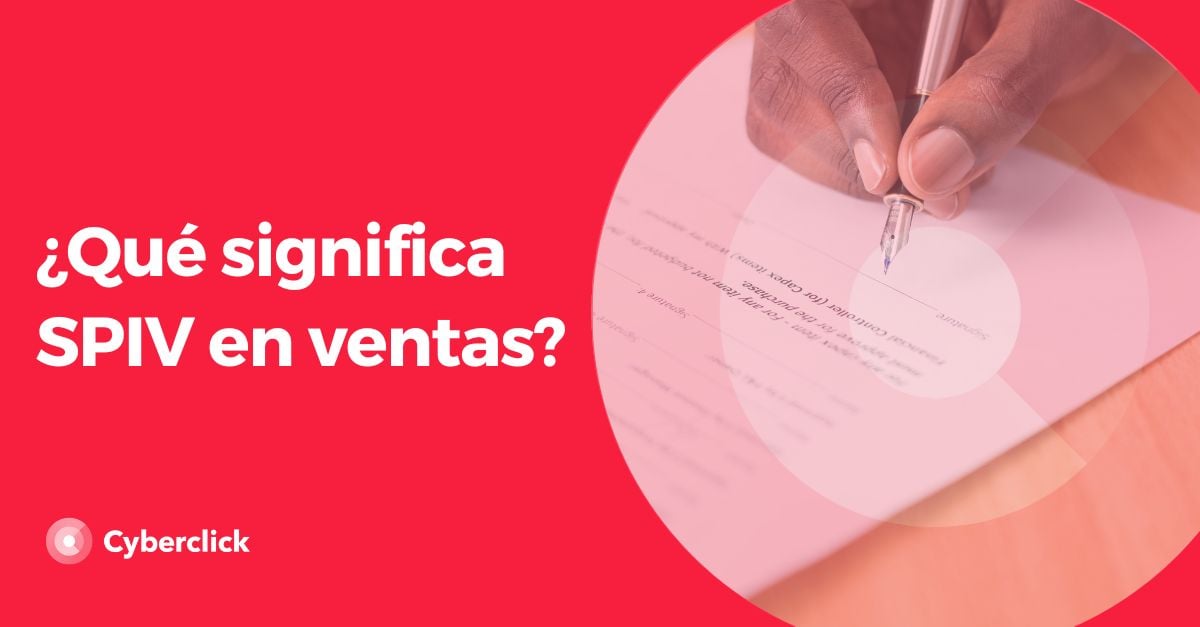 ¿Qué significa SPIV en ventas?