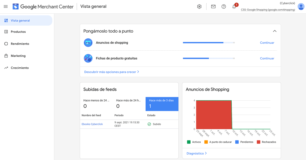 Google Merchant Center: qué es y cómo crear campañas de Shopping en ...