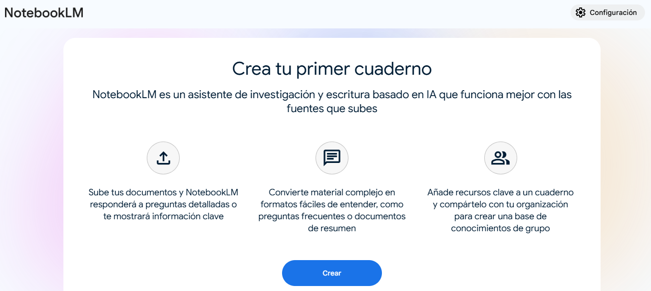 NotebookLM de Google: ¿qué es y cómo usarlo a tu favor?